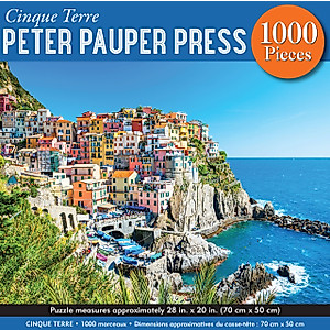 PETER PAUPER PRESS Cinque Terre 1000 Piece Jigsaw Puzzle