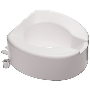 SP Ableware Maddak Tall-Ette 6-Inch Elongated Elevated Toilet Seat (725831006), white