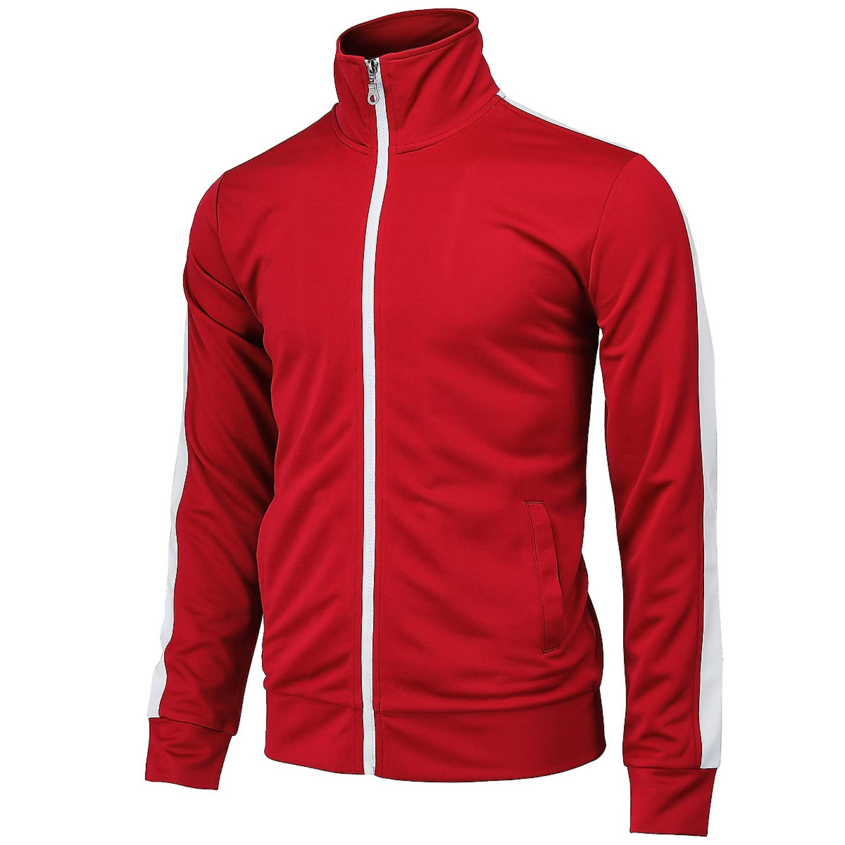 H2H Men's Lightweight Running Cycling Jacket RED US M/Asia L (CMOJA134)