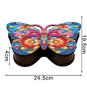 ARTopet DIY Diamond Art Painting Jewelry Box Diamond Art Large Capacity Organizer Storage Box Special Shaped Crystal Rings Necklace Bracelet Gift Case for Women Girls Desktop Ornament-01