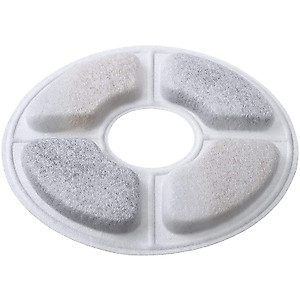 Lxiyu Pet Fountain Filter Cat and Dog Fountain Replacement Filters, Pet Water Fountain Activated Carbon Filter Keep Water Clean and Fresh Removes Bad Tastes and Odors(8 pack)