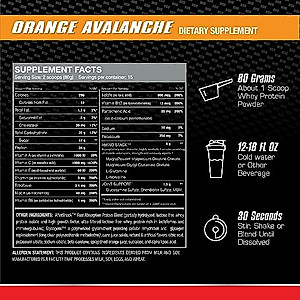 Myogenix Aftershock Post Workout, Unlimited Muscle Growth | Anabolic Whey Protein | Mass Building Carbohydrates | Amino Stack Creatine and Glutamine Plus BCAAs | Fruit Punch 2.64 lbs