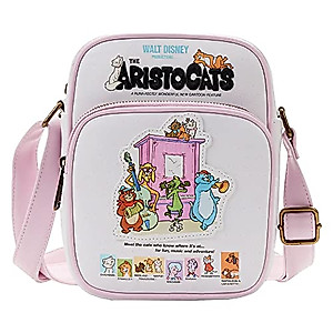 Loungefly Disney The Aristocats Poster Passport Crossbody Bag