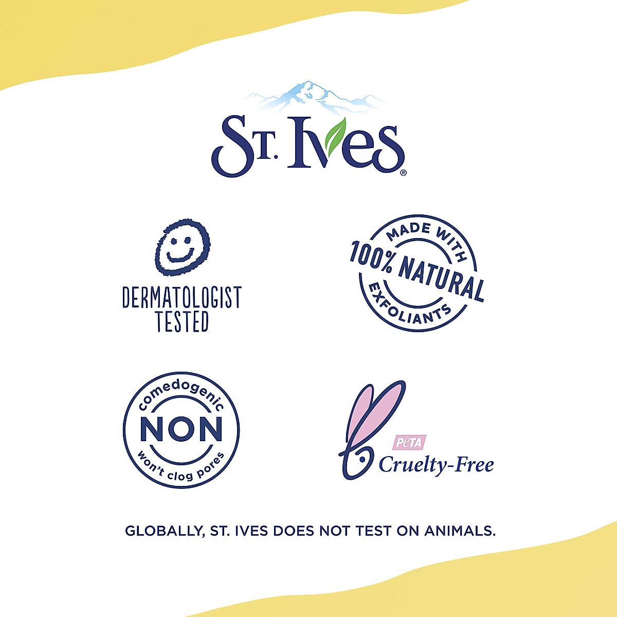 St. Ives Acne Control Face Scrub Deeply Exfoliates and Prevents Acne for Smooth, Glowing Skin Apricot Made with Oil-Free Salicylic Acid Acne Medication, Made with 100% Natural Exfoliants 6 oz 4 Count