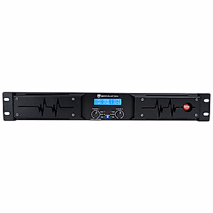 Rockville D14 7000W Peak / 2000W RMS 2-Channel Class D Pro/DJ Amplifier, Perfect for Live Sound, Pro Audio, DJs