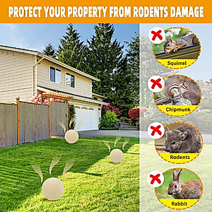 Fasderceg Squirrel Repellent Squirrels Away -8P