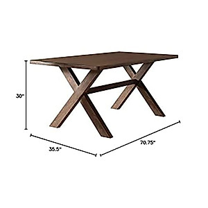 Coaster Furniture Alston Knotty Nutmeg Dining Table 106381