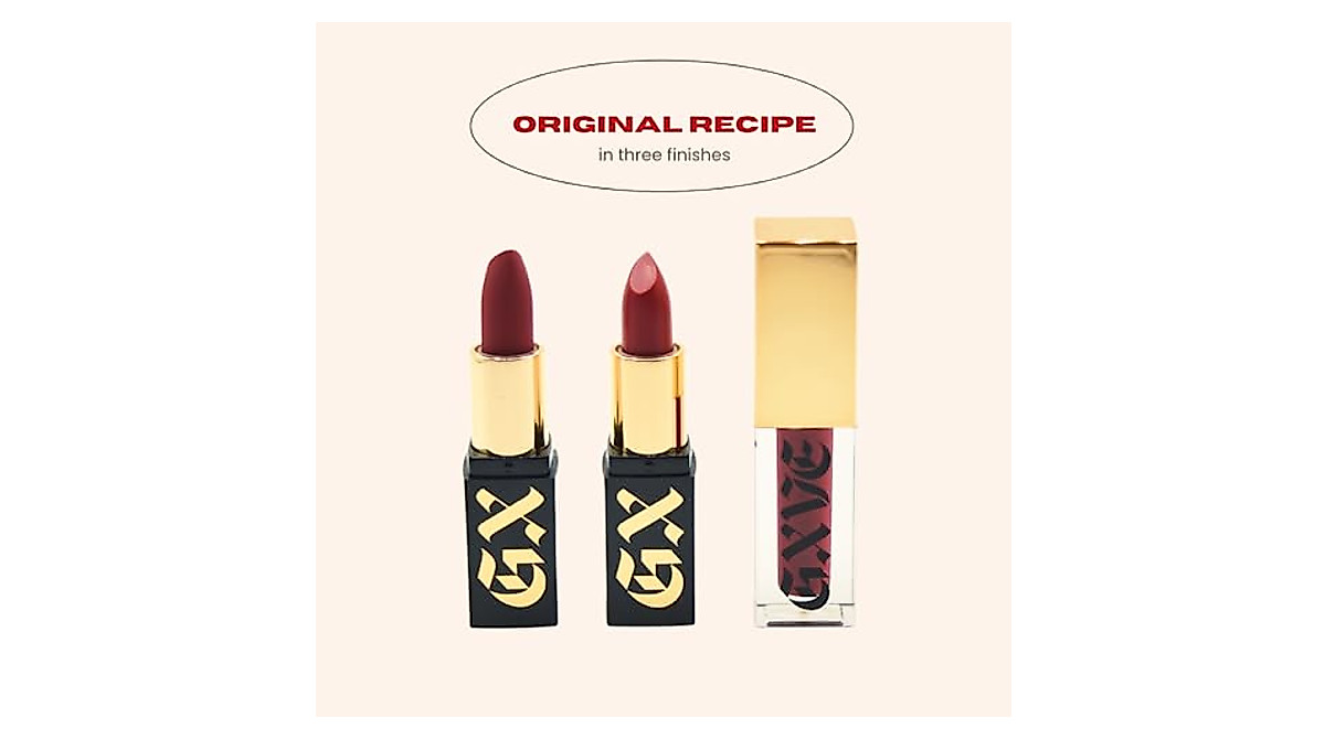 GXVE Mini Originals Lip Set - Bold Red Lip Trio