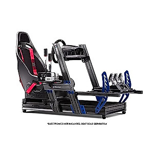 Next Level Racing F-GT Elite Formula and GT Aluminum Profile Simulator Cockpit iRacing Edition (NLR-E012) - PC