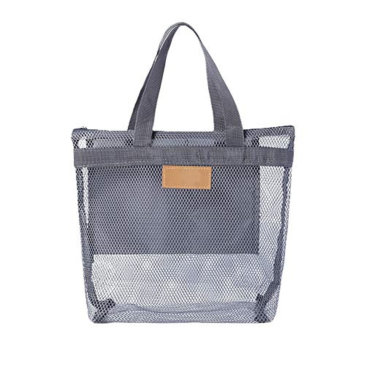 JIANWEI Mesh Shower Caddy, Portable Lightweight Storage Bag Quick Dry Shower Caddy Tote Travel Bathroom Clothes Organizer College Dorm Room Essentials Perfect For Gym, Swimming