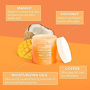 Exfoliating and Moisturizing Ultra Rich Body Scrub (mango)