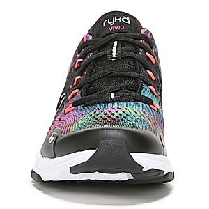 Ryka Womens Vivid RZX Cross Trainer, Black Tie Dye, 9 US
