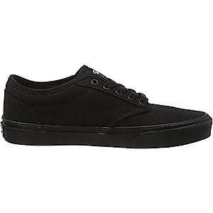Vans Men's Atwood Trainers, Black (Black/Black Canvas), 10