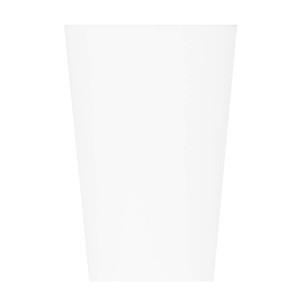 Karat 16oz Premium White Paper Hot Coffee Cups Diameter 3.54" - Disposable, Leak-Resistant Double Poly-Lined, Ideal for Restaurants - Pack of 1000