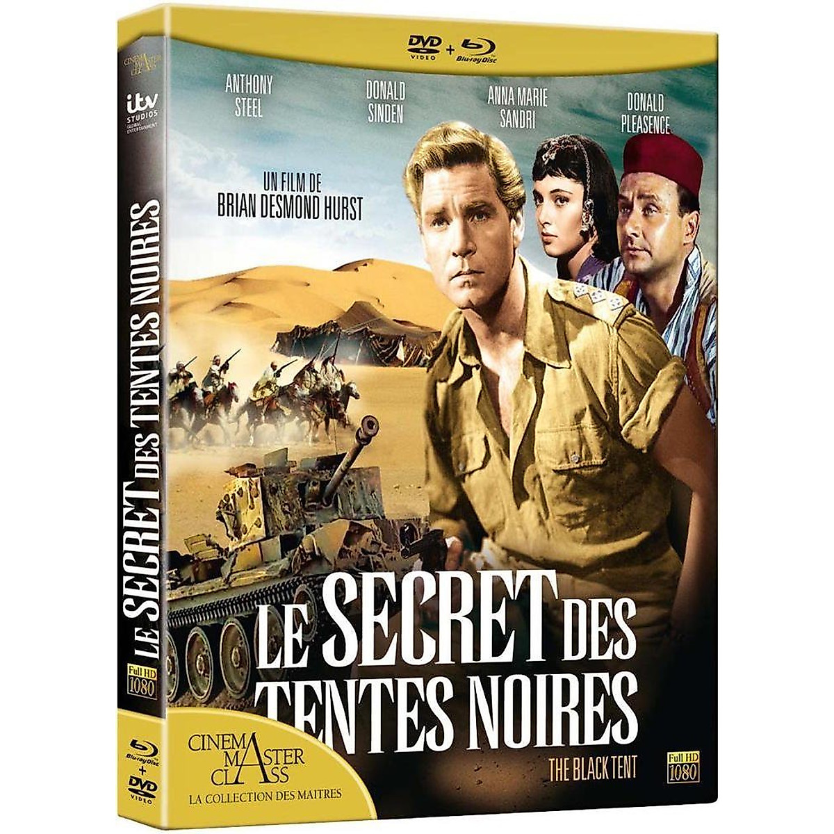 THE BLACK TENT(1956) RESTORED MASTER-BLU RAY REGION FREE(USA compatible) WITH ENGLISH LANGUAGE