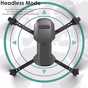 Drone with Camera for Adults 4k FPV 120° wide-Angle WiFi RC Quadcopter Long flight time (3 Batteries) Helicopters Flips RTF