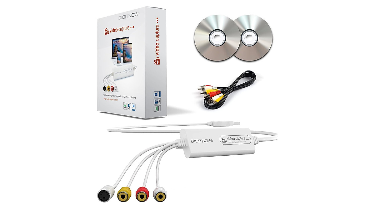 VIXLW USB Video Capture Device - Convert VHS & Camcorder to Digital