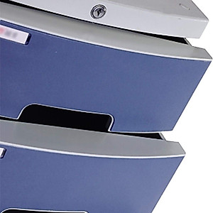 Flat File Cabinet, Large 3-Layer Drawer Storage Organization, with Lock/Blank Label，Suitable for Office Supplies