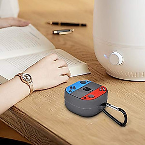 QINGQING Switch Case Compatible with Samsung Galaxy Buds 2 Pro Case (2022) / Galaxy Buds 2 Case (2021) / Galaxy Buds Pro Case (2021) / Galaxy Buds Live Case, Cute 3D Cartoon for Kids Girls Teens Boys