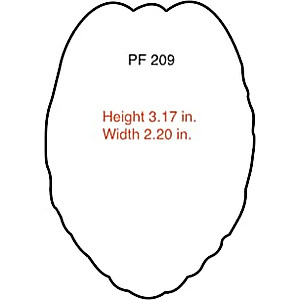 Perfect Fit Shield Wallets Shield with Eagle Police and Security Fits for Blackington B 296 Style Hidden Badge Wallet Leather (Cutout PF-209) Black