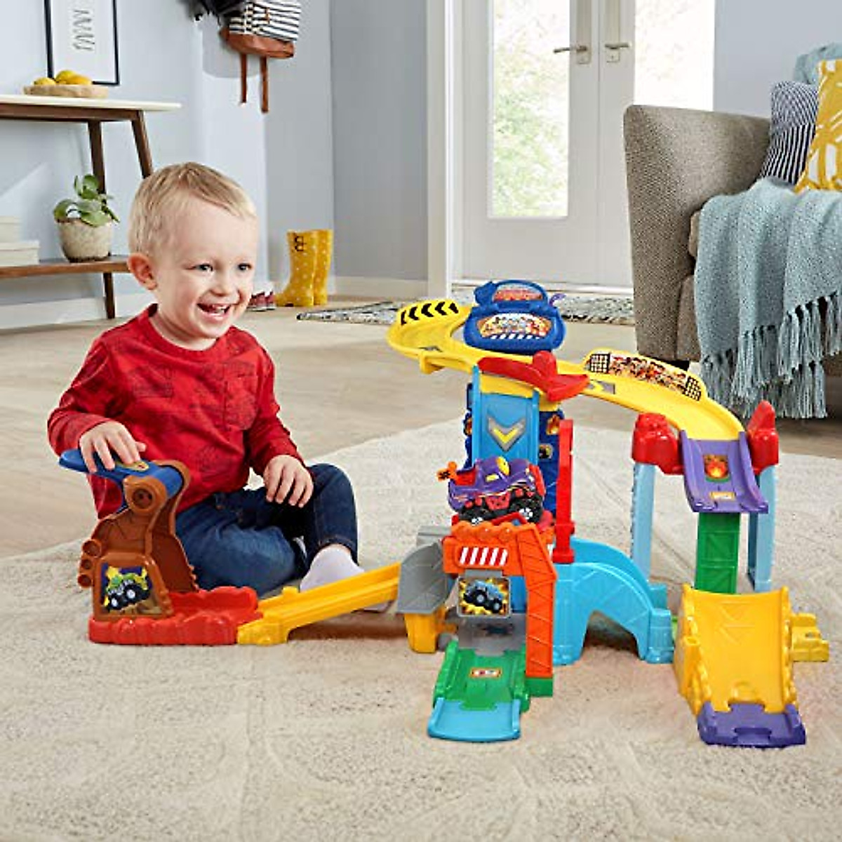 VTech Go! Go! Smart Wheels Supercharged Monster Truck Rally, Unisex Children