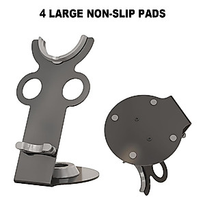 LESAMG Hair Dryer Stand Holder for Dyson Supersonic Hair Dryer,Magnetic Nozzles Storage Organizer Attachments