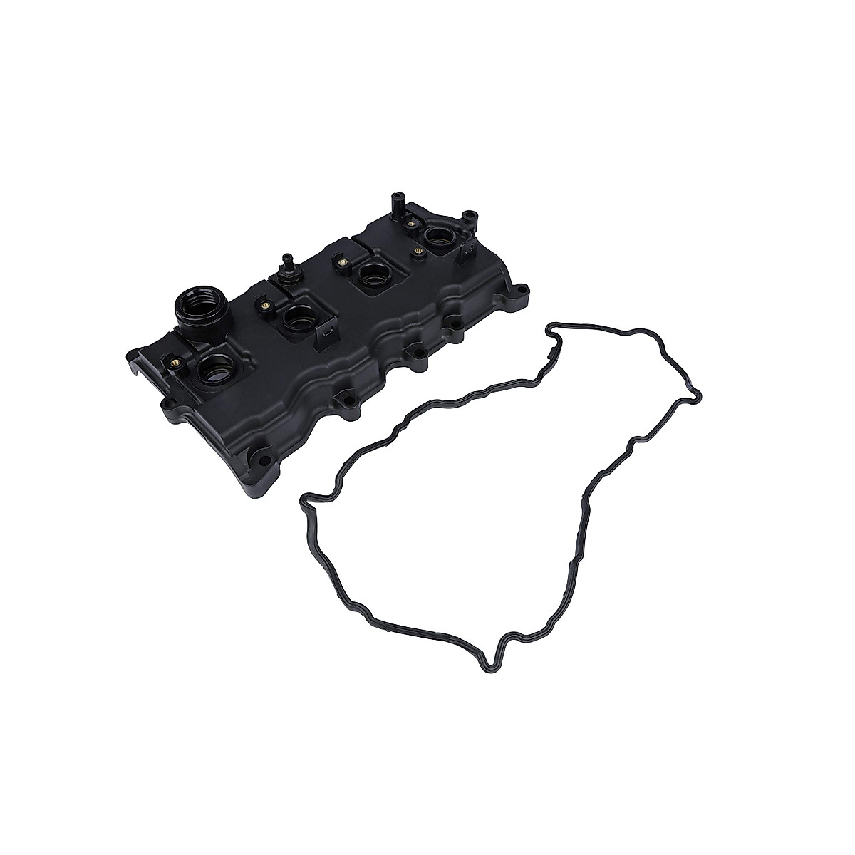 Replacement Engine Valve Cover with Gasket - Compatible with Nissan Altima 2.5L 2007-2012 and Sentra 2007-2012 - Replaces 13264JA00A, 13270JA00A, CNVG-D1230 - Rocker, Camshaft Covers