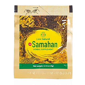100 Link Samahan Ayurvedic Herbal Tea Packets Sri Lankan