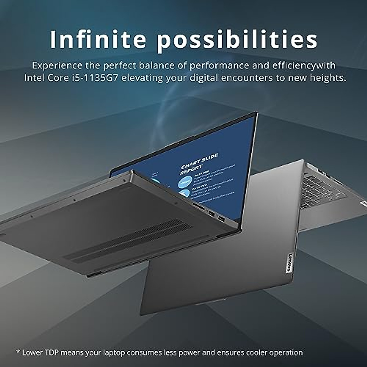 Lenovo 2022 IdeaPad 5i 15.6" FHD IPS Touchscreen Laptop, Intel 11th Gen i5-1135G7, 8GB RAM, 1TB PCIe SSD, Intel Iris Xe Graphics, Backlit Keyboard, HD Webcam, Grey, Win 11, 32GB Snowbell USB Card