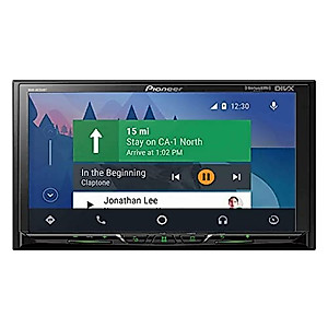 Pioneer MVH-AV251BT Digital Multimedia Video Receiver with 7" Hires Touch Panel Display, Apple CarPlay, Android AUT, Built-in Bluetooth, and SiriusXM-Ready (Does not Play CDs)
