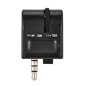 Jopwkuin Volume Controller, Adapter Adjustable Volume 3.5 Mm Plug for VR Grip Game Accessories for Indoor