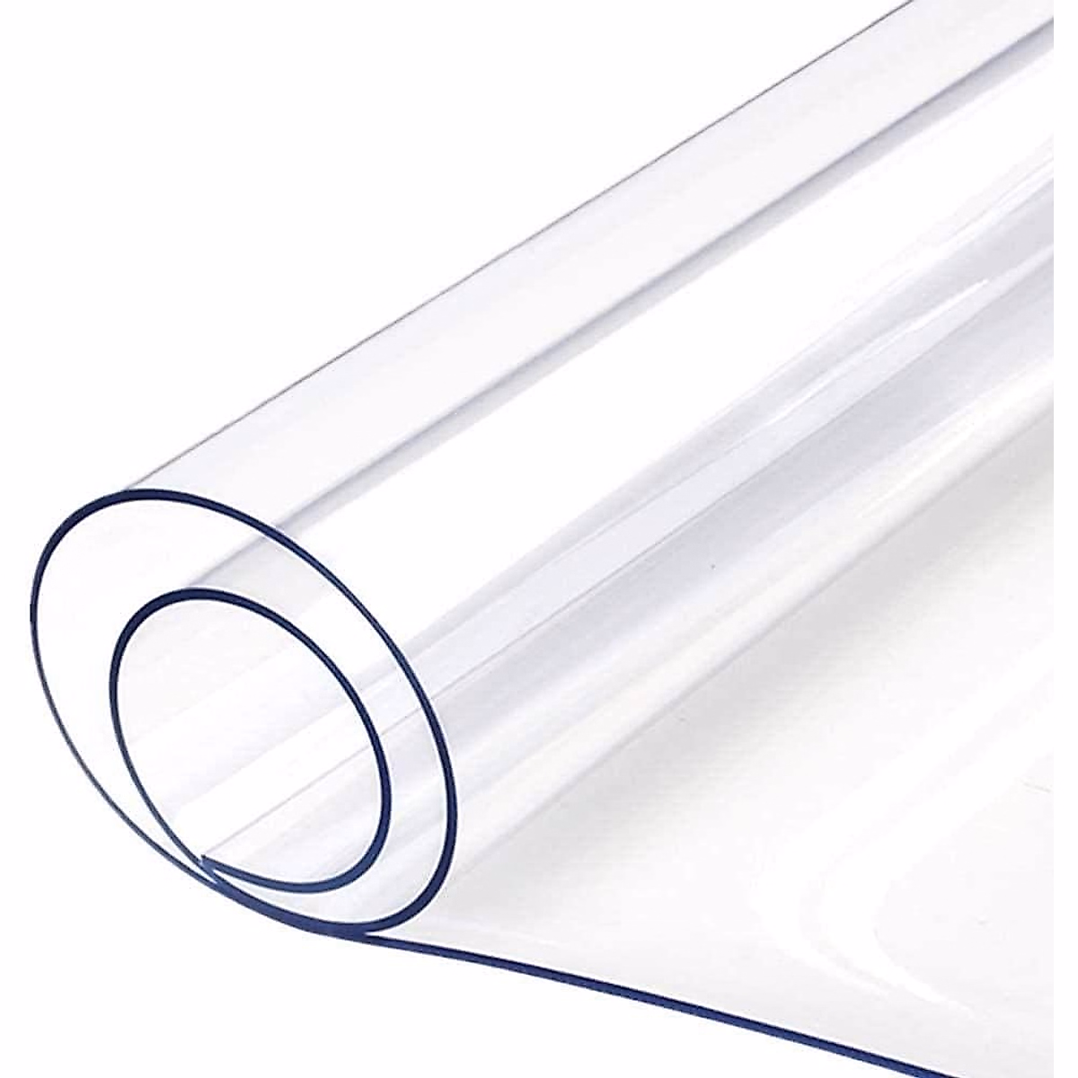 60-Gauge Clear Vinyl Multipurpose Fabric - 54-Inches Wide - 1-20 Yard Rolls - Thickest Gauge Available (3 Yards)