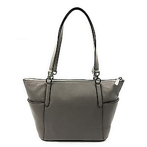 Michael Kors Bedford Large East West TZ Tote (Pearl Grey)