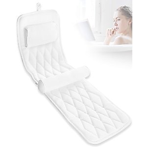 Bath Pillow,Bath Pillows for Tub Neck and Back Support, Bathtub Pillows for Head and Neck, Bathtub Pillow, Bath Accessories for Tub Women, Hot Tub Accessories for Adults, Tub Pillow