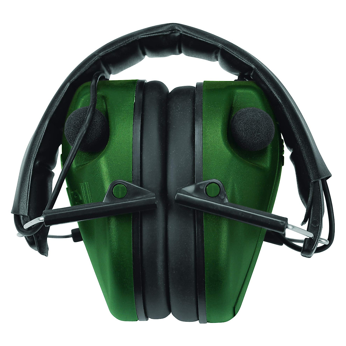 Caldwell E-Max Low Profile Electronic 23 NRR Adjustable Earmuffs w/ Sound Amplification for Shooting Range with Glasses