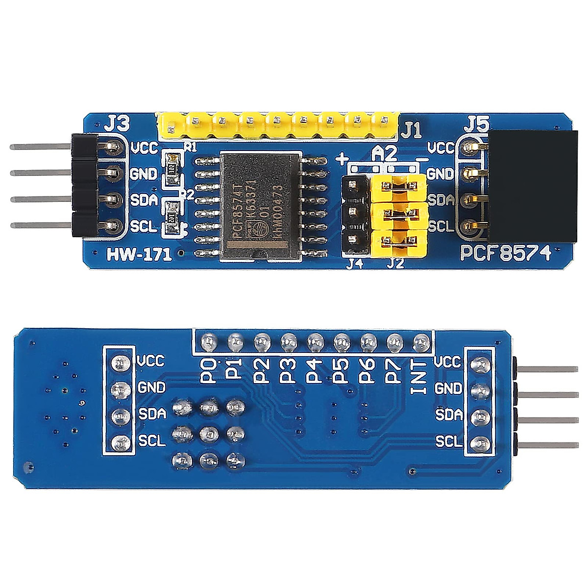 12PCS PCF8574 IO MCU Expansion Board I2C Interface 8bit I/O Expander IIC Bus Evaluation Development Module
