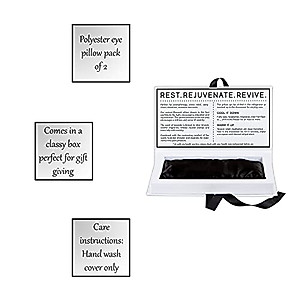 Santa Barbara Design Studio Pure Gift Boxed Lavender Eye Pillow, Self Care, Standard