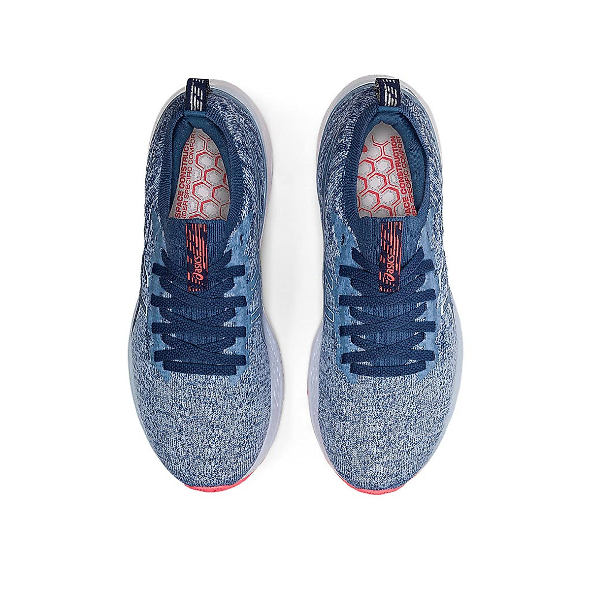 ASICS Women's Gel-Kayano 28 Mesh Knit Running Shoes, 9.5, Mist/Soft Sky