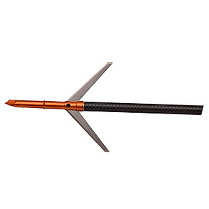 Dead Ringer Super Freak Extreme Crossbow Broadhead, 2 Blade 100 Grain Broadhead for Crossbow Hunting, Hunting Broadhead with 2 1/4 Inch Cutting Width