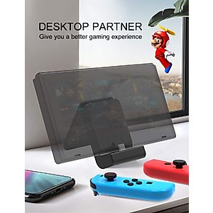 Switch TV Docking Station for Nintendo,Switch OLED Dock, Portable Adjustable Charging Dock 4K HDMI USB 3.0 Port Replacement with USB C Charging Cable for Official Nintendo Switch and Newest OLED Model