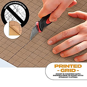 Clear Plexiglass Sheets 12" x 12" - 3 Pack - 1/8" (3mm) Thick - with Easy-to-Use Ruler Guides - Acrylic Sheets for Laser Cutting, DIY Projects & Signs. Easy to Cut & Drill Plastic Sheets