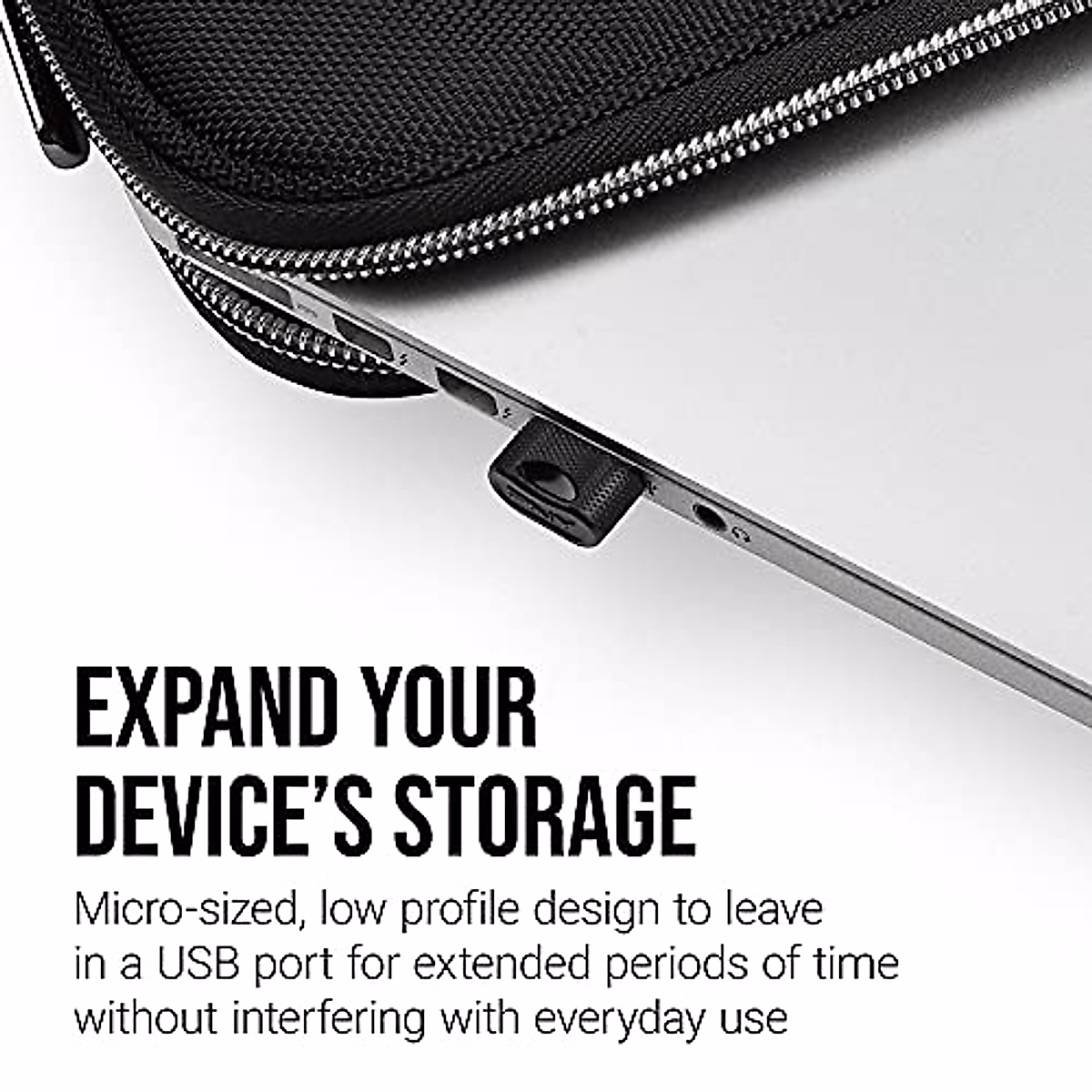 PNY 64GB Elite-X Fit USB 3.1 Flash Drive - 200MB/s, Color-Black