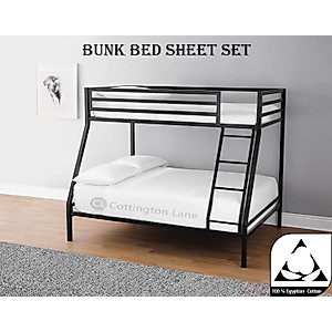 Cot Sheets 30x80 Set Cotton-Cot Sheets 30" x 80" Fitted Cot Sheet Perfect for Narrow Twin, Rv Bunk, Camping Cot, Guest Bed Replacement-Sheets for Cot Bunk Bed-Cot Size Mattress Sheets(White Solid)