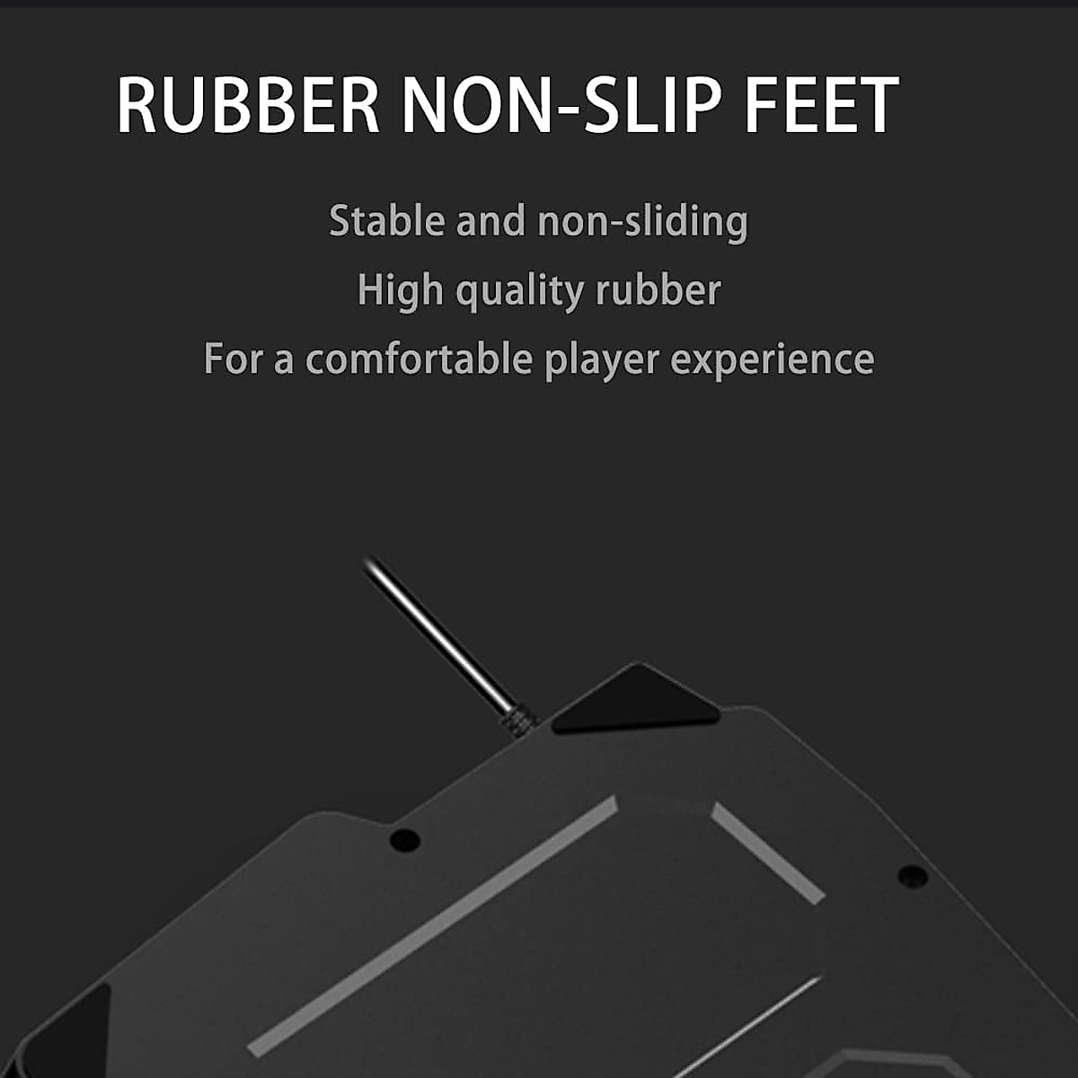 Archuu One-Handed Mechanical Gaming Keyboard,35 Keys Waterproof Professional Gaming Keypad,with 3 Color Backlight, Single Handed Keyboard for Computer Mobile Games