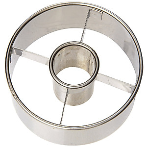 Ateco 3-1/2-Inch Stainless Steel Doughnut Cutter (Set of 2)