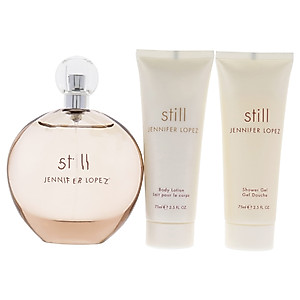 Jennifer Lopez Still By Jennifer Lopez for Women - 3 Pc Gift Set 3.4oz Edp Spray, 2.5oz Body Lotion, 2.5oz Shower Gel, 3count
