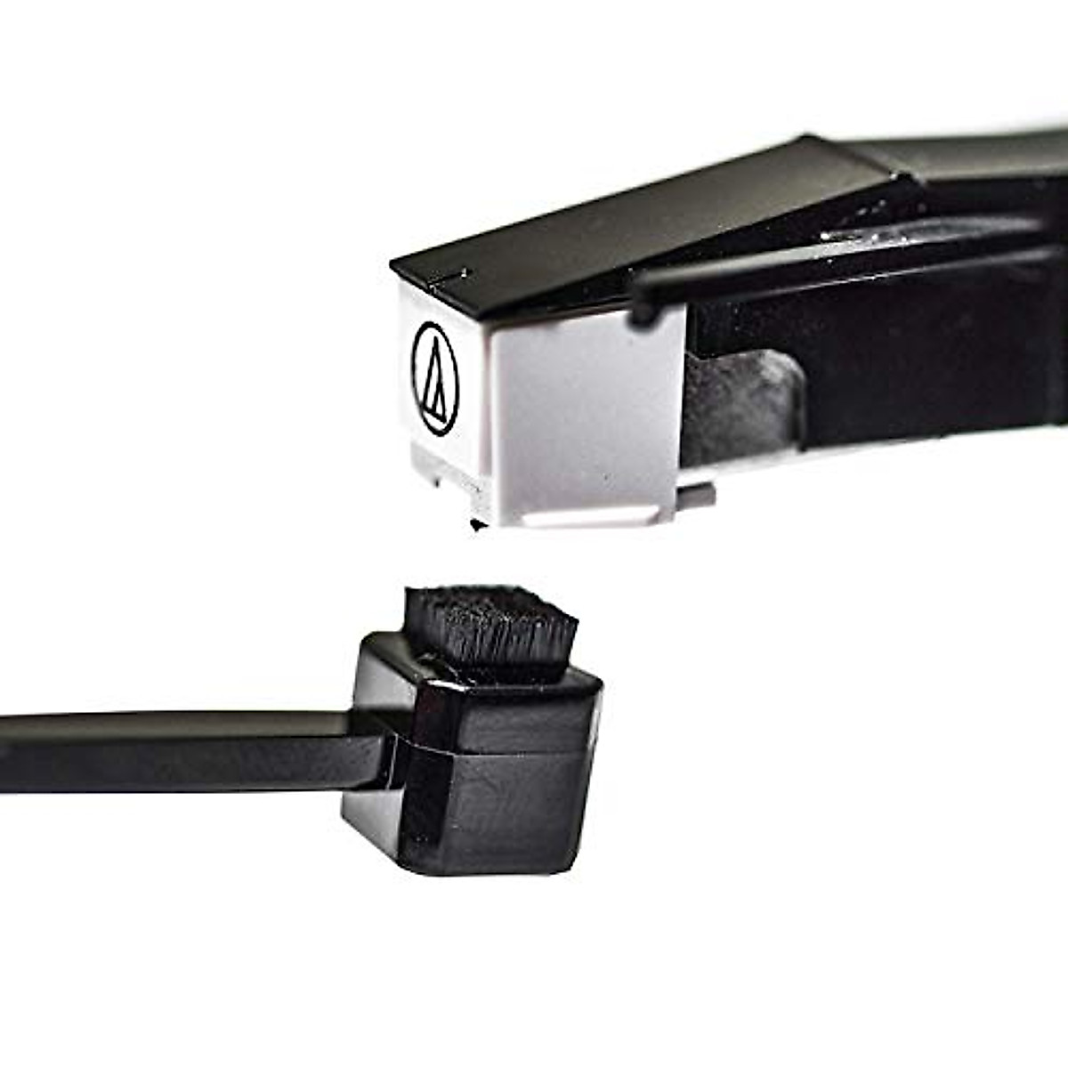 Collector Protector Vinyl Record Cleaner Kit - Includes 70’s-Style Soft Velvet Record Brush, LP Cleaning Solution, Stylus Brush & Cleaning Liquid, Microfiber Cloth & Storage Pouch