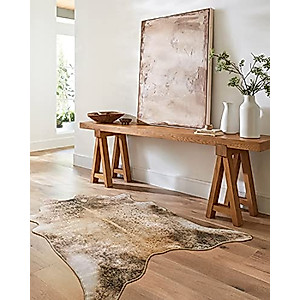Loloi II Odessa Collection ODE-01 Mocha/Sand, Contemporary 5' x 6'-6" Area Rug