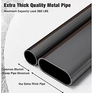 MFSTUDIO 2 PCS Folding Chairs with Arms,Portable Patio Dining Chairs with 7 Levels Adjustable for Outdoor & Indoor, Sling Back Chairs (Black)