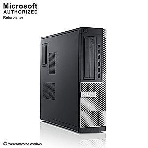 DELL Optiplex 990 Desktop Computer (Intel Quad-Core i7-2600 up to 3.4GHz, 16GB RAM, 2TB HDD, DVD, WiFi, VGA, DisplayPort, Windows 10 Professional) (i7 16GB 2TB) (Renewed)']